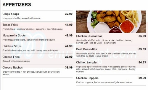 Menu delivery - hotline - Chillax | منيو ورقم مطعم تشيلاكس | Egypt