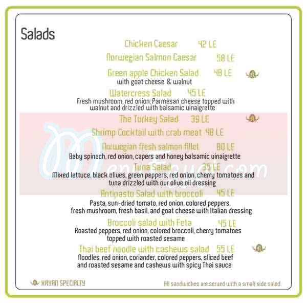 Menu delivery - hotline - Kayan Kitchen & Bakery - Kayan-Kitchen-and ...